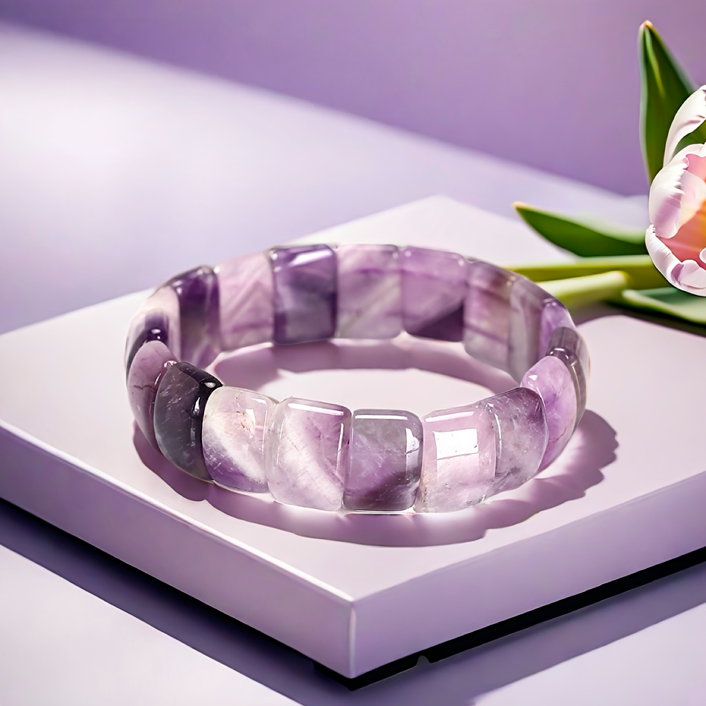 Pulsera Reflejo Violeta - Amatista